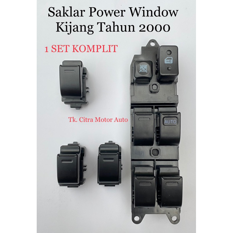 Jual Saklar power window mobil kijang tahun 2000 s/d 2002 | Shopee ...