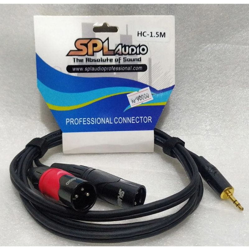 Jual Kabel Hp SPL Audio Jack 3.5mm to Canon xlr | Shopee Indonesia