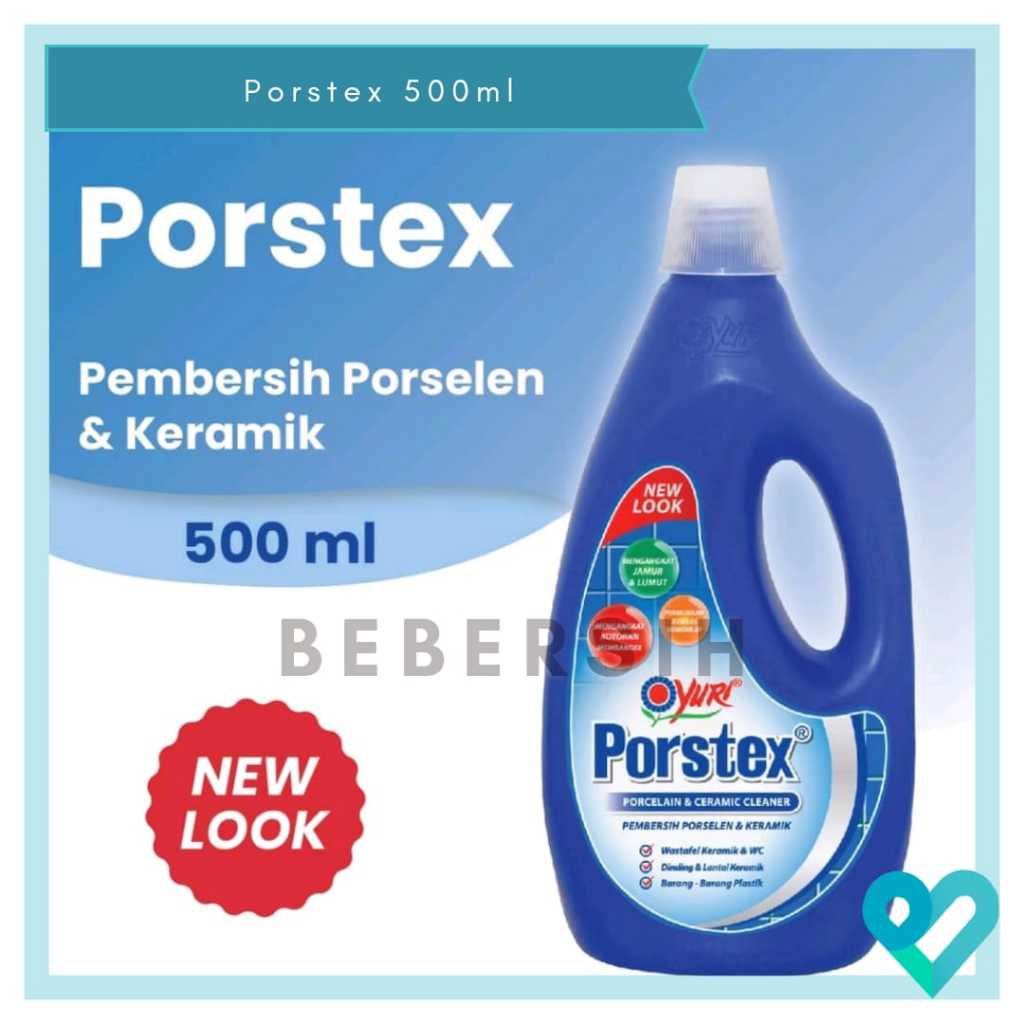 Jual Porstex Botol 500ml Pembersih Porselen Keramik / Cairan Kamar ...
