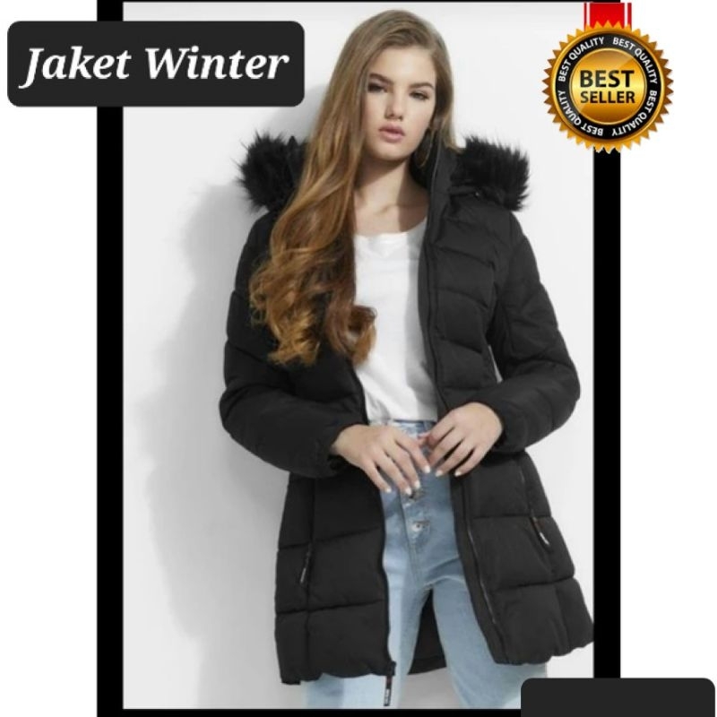Jual Jaket Wanita Musim Dingin / Jaket Winter 019 | Shopee Indonesia