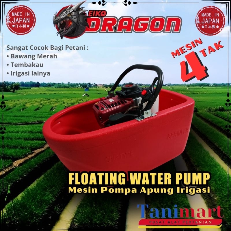 Jual Floating Water Pump 4 Tak Eiko Dragon / Mesin Siram Bawang Merah 4 ...