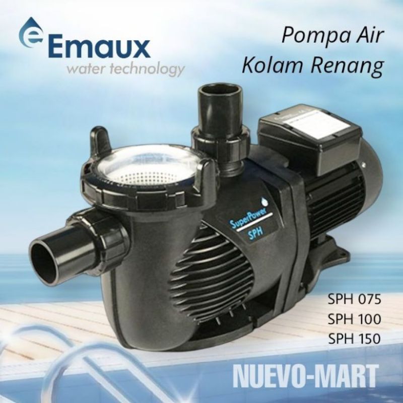 Jual Pompa Kolam Renang 1 HP EMAUX SPH 100 SPH100 | Shopee Indonesia