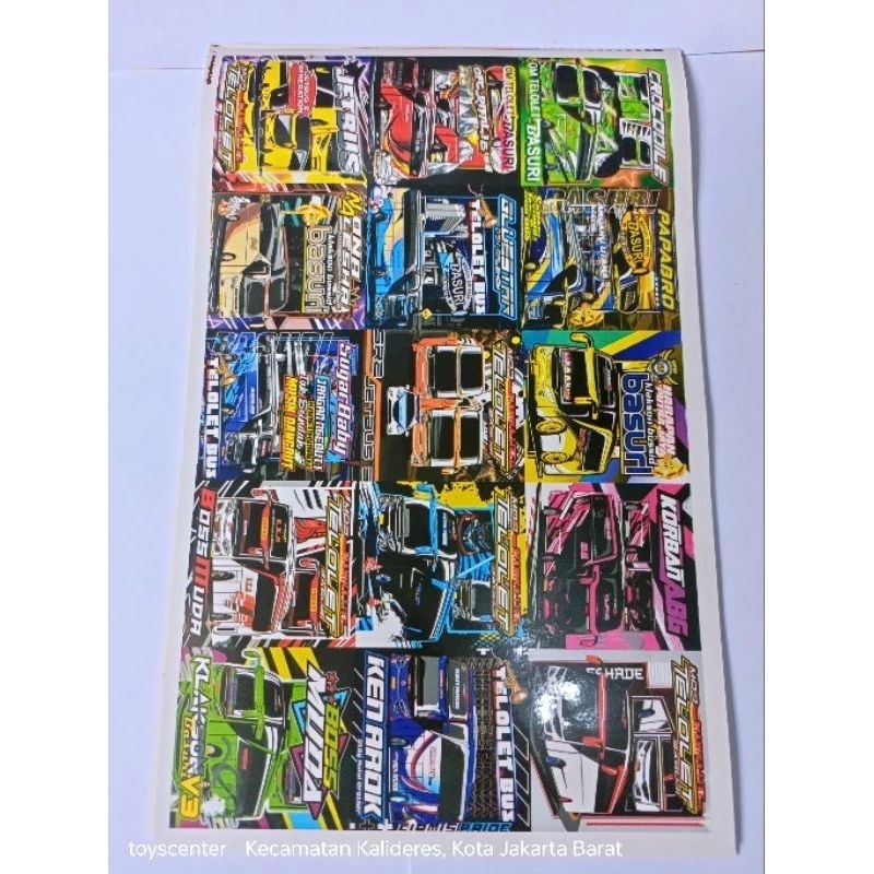 Jual Stiker Bus Telolet | Shopee Indonesia