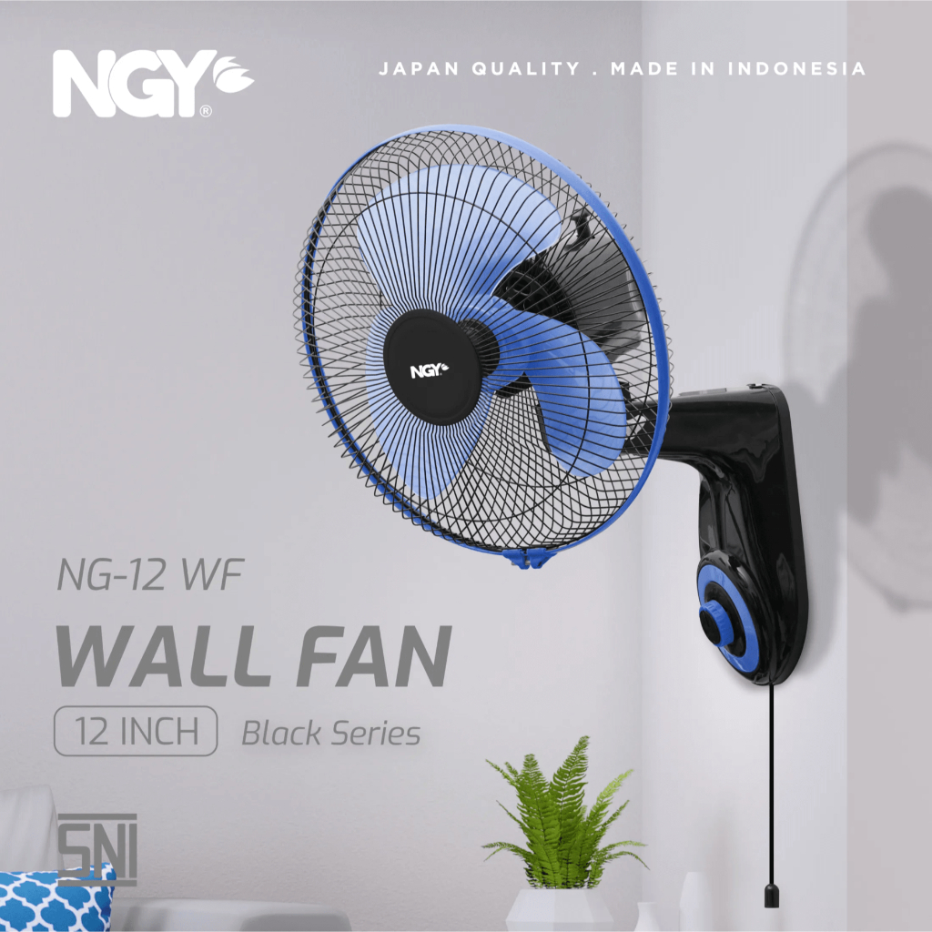 Jual Nagoya Kipas Angin Dinding 12 Inch NG12WF | Shopee Indonesia
