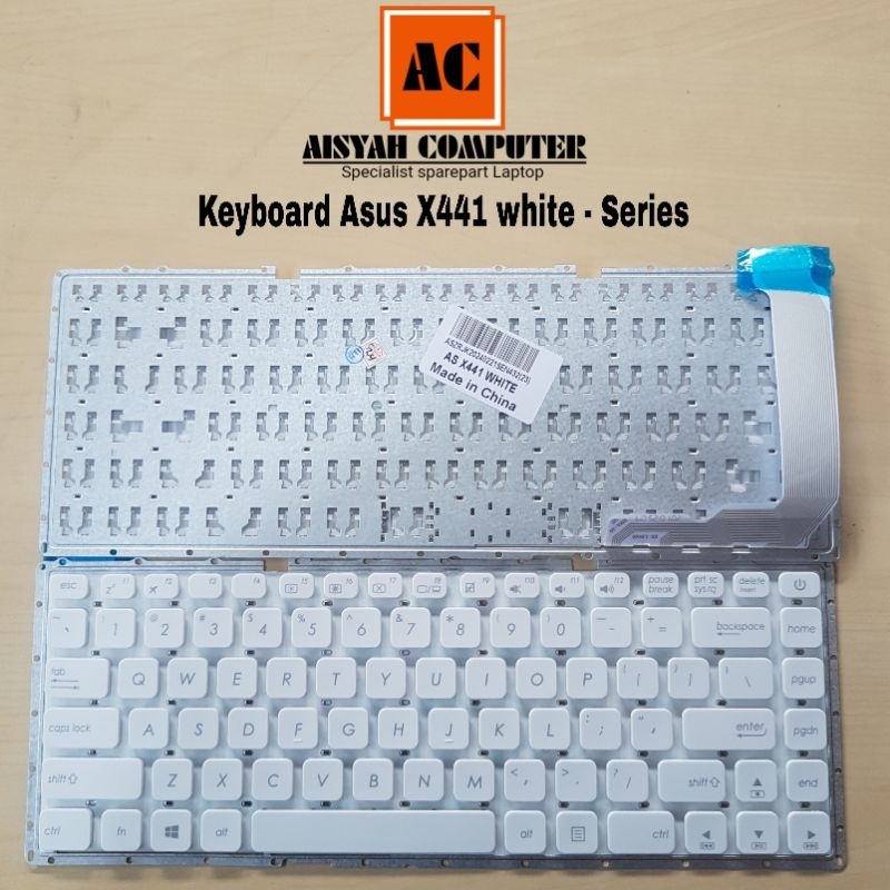 Jual Keyboard Laptop Asus X441 X441S X441U X441B X441N X441M - WHITE ...