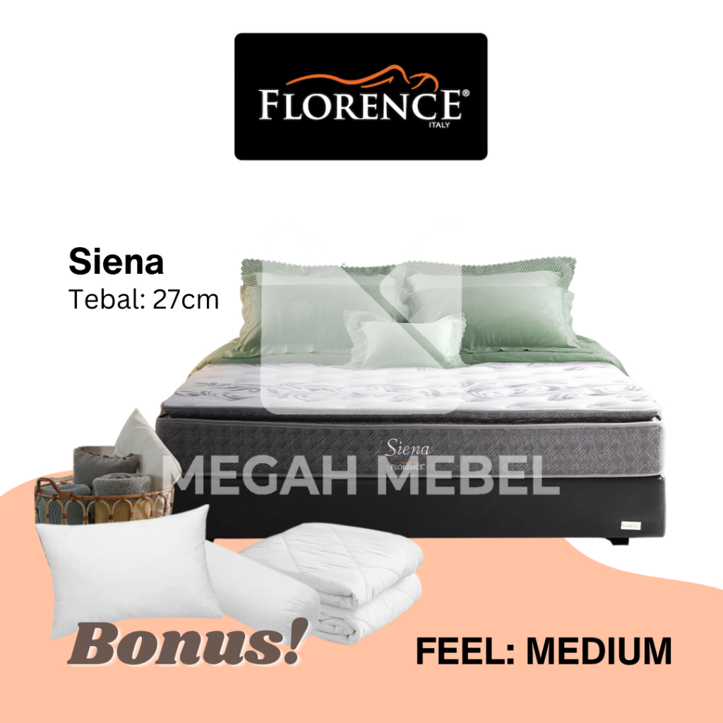 Jual Florence Spring Bed Tipe Siena | Shopee Indonesia
