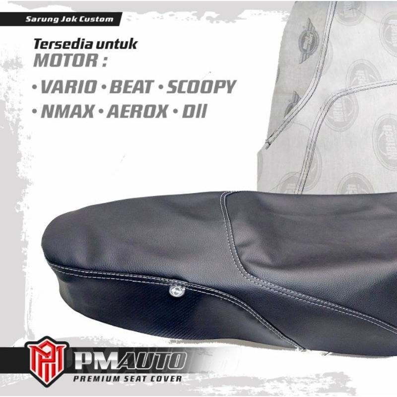 Jual Kulit Jok Sarung Jok Motor Mbtech Untuk Motor Beat/Scoopy/Vario ...