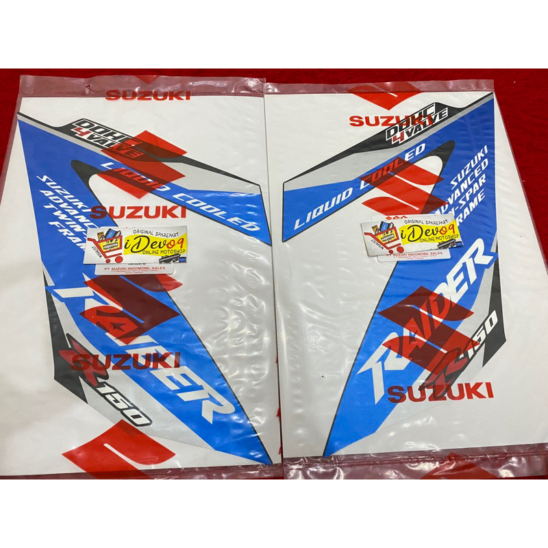 Jual Stiker Decal Striping Bagian Cowling Sayap Legshield Satria Fu Fi ...
