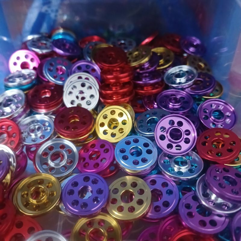 Jual Rep tamiya roller 17mm aluminum roller kosongan ( tanpa bering ...