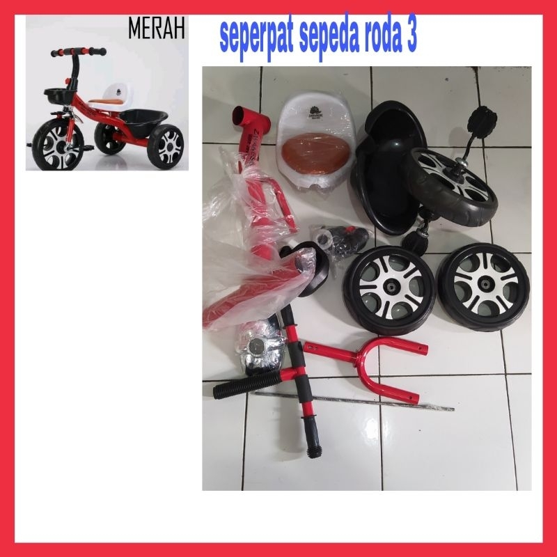 Jual seperpat sepeda roda 3 | Shopee Indonesia