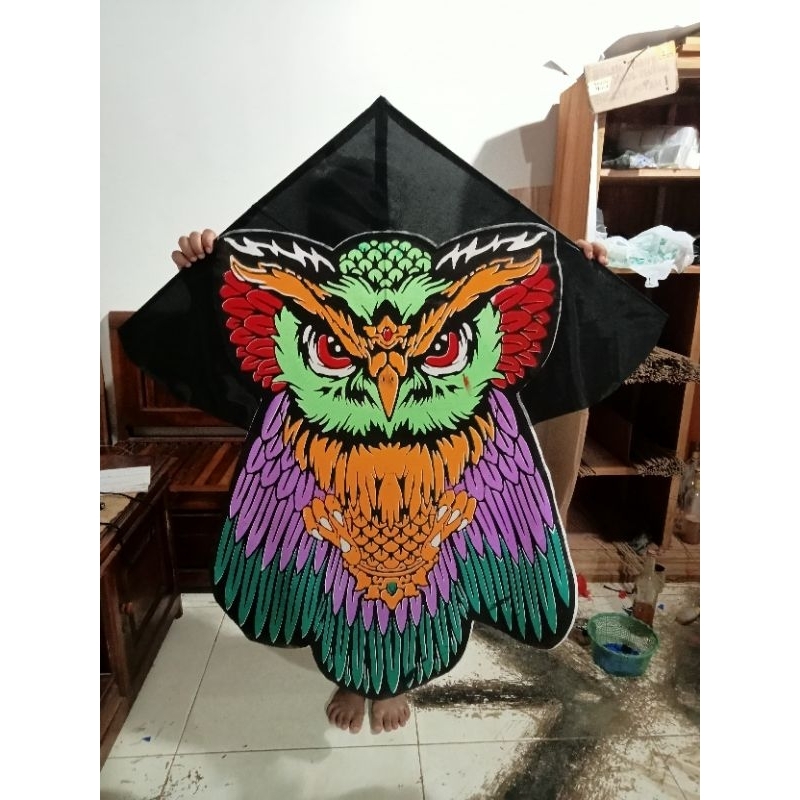 Jual layangan celepuk / layangan kain / layangan hias | Shopee Indonesia