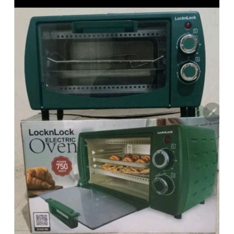 Jual Paket Oven Locknlock Electric Green Oven | Shopee Indonesia