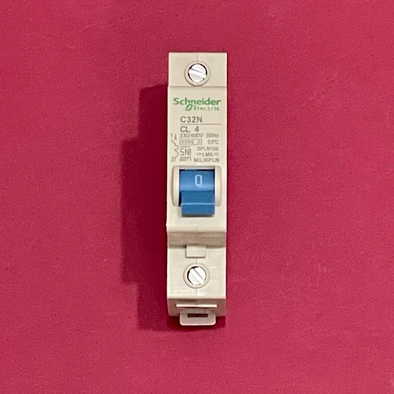 Jual MCB Schneider Biru CL2 CL4 CL6 CL10 2A 4A 6A 10A 16A 20A 25A 35A 50A Ampere | Shopee Indonesia