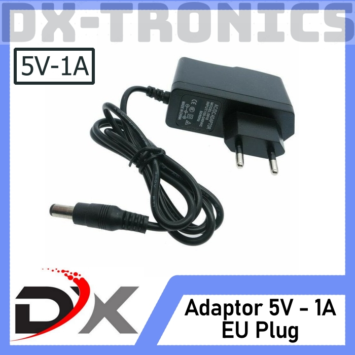 Jual Adaptor DC 5V 1A Jack 5.5mm | Shopee Indonesia