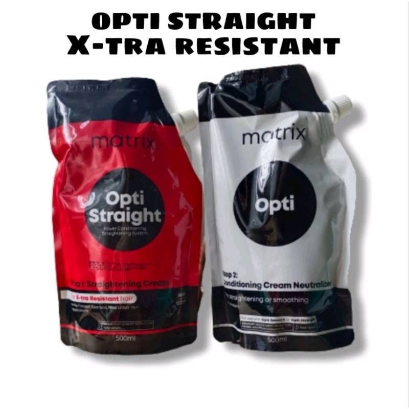 Jual Matrix Opti Straight 500ml (1set) / Optistraight Smoothing ...
