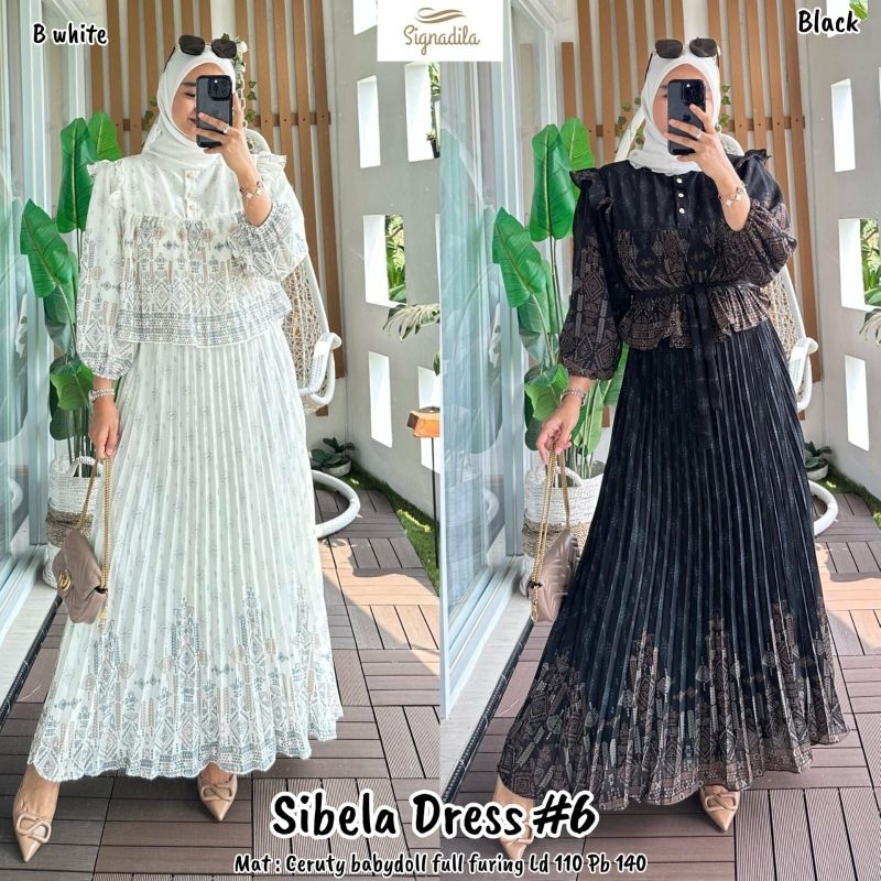 Jual Sibela Dress #6 Ceruty Babydoll (Signadila) | Shopee Indonesia