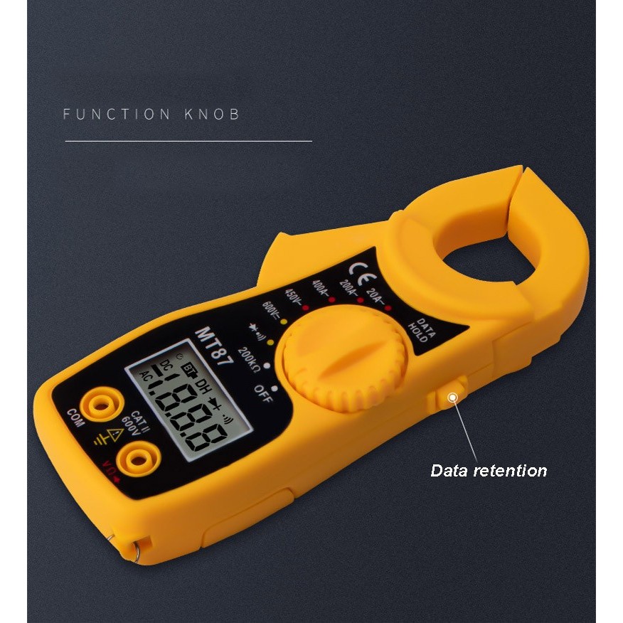 Jual MT87 Digital Clamp Meter tang ampere multimeter MT-87 Kabel Tester ...