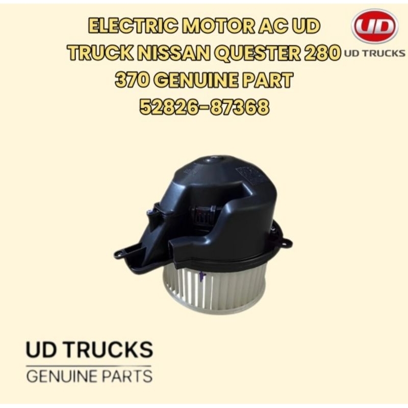 Jual ELECTRIC MOTOR AC UD TRUCK NISSAN QUESTER 280 370 ASLI 52826-87268 ...