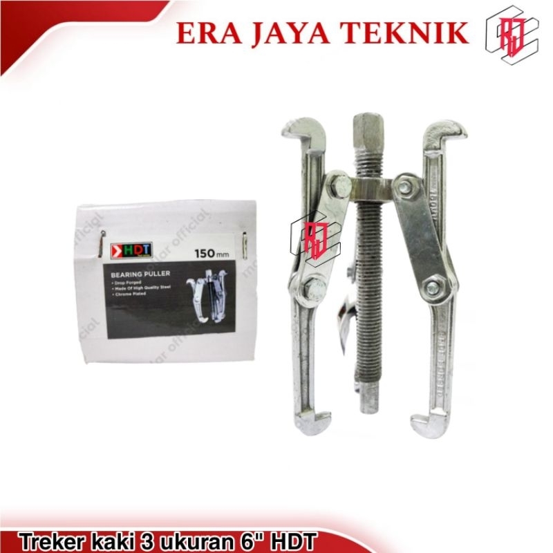 Jual Treker kaki 3 ukuran 6" HDT Gear puller 3 jaw 6 inchi Tracker ...
