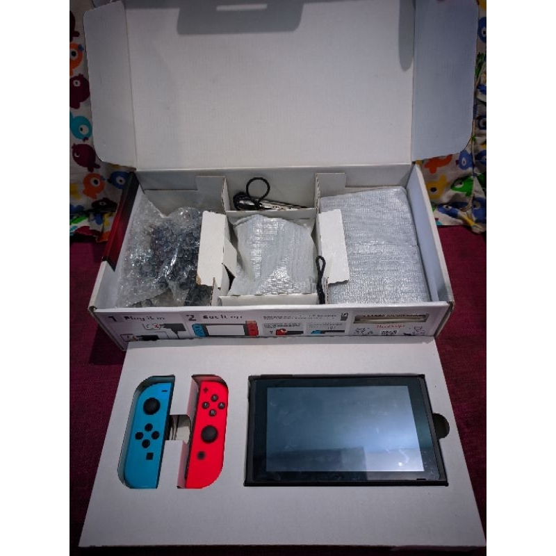 Jual Nintendo switch v1 softmode unpatch fullset bukan v2 oled lite | Shopee Indonesia