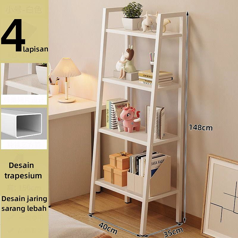 Jual Rak Besi 4 Tingkat Rak Penyimpanan Stainless Rack Metal Tempat ...