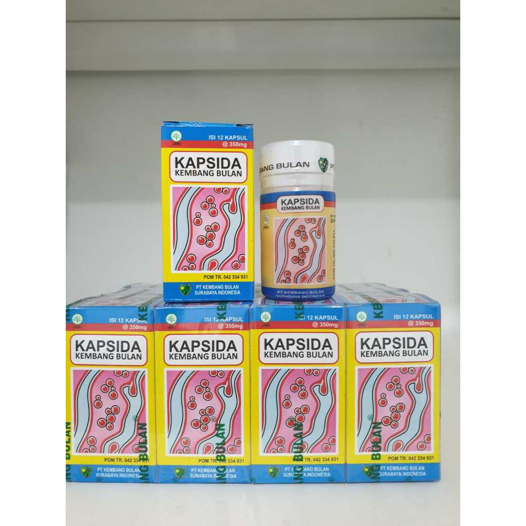 Jual Kapsida kembang bulan kapsul meringankan gatal-gatal, bisul ...