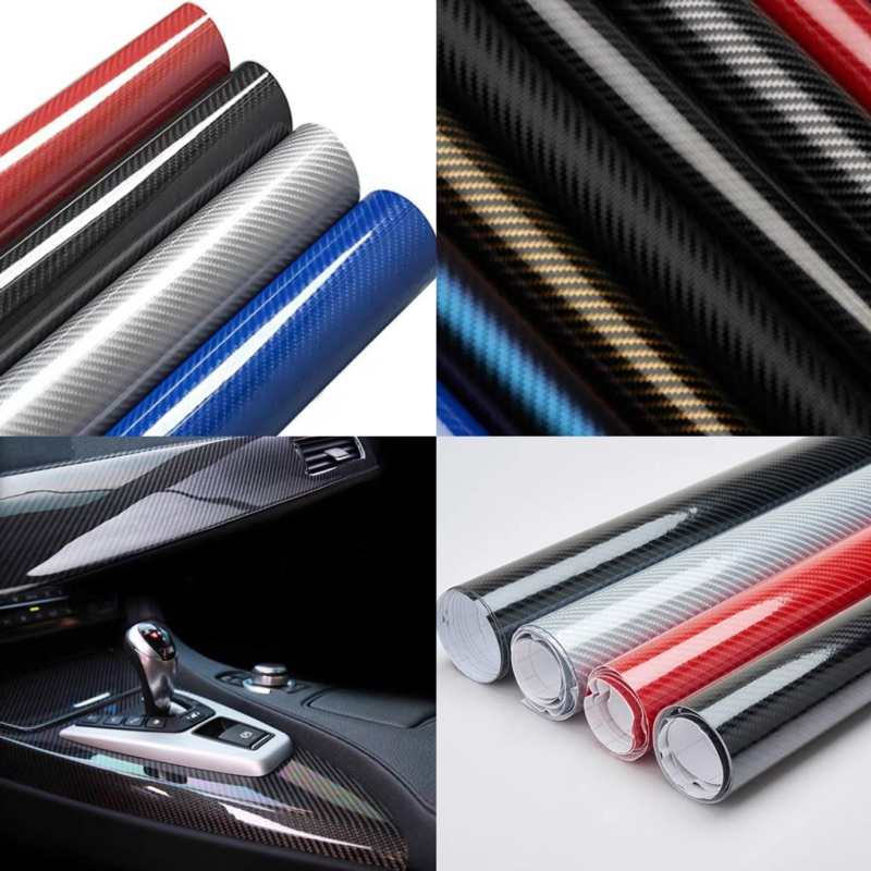 Jual Skotlet Carbon Mobil Stiker Mobil Scotlet Carbon Motor L152Cm x P ...