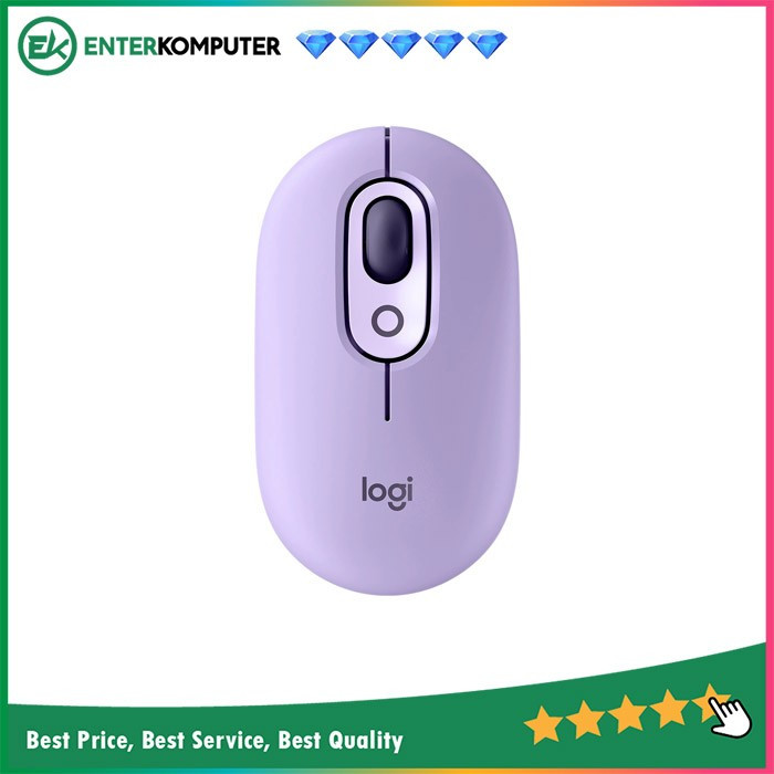 Jual Logitech POP Mouse Wireless Mouse with Customizable Emoji - Cosmos ...