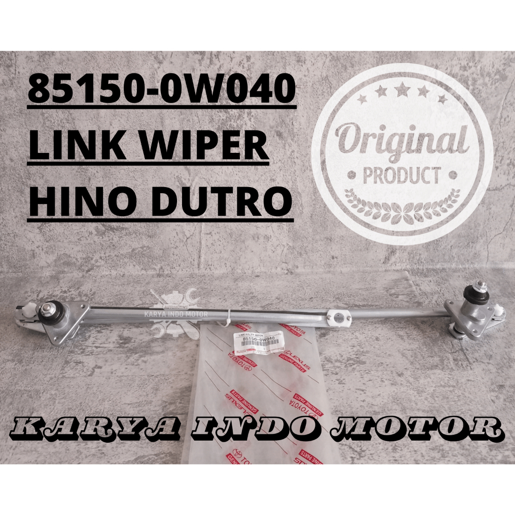 Jual wiper link gagang dinamo wiper dyna hino dutro HT125 HT130 85150 ...