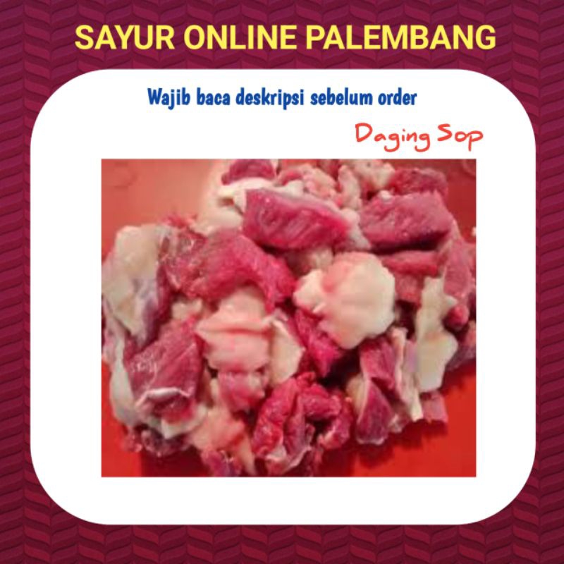 Jual Daging Sop Fresh - Toko Pasar Tukang Sayur Segar Daging Online ...