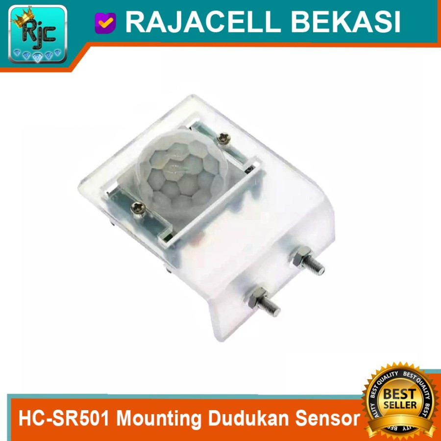 Jual Bracket Mounting Dudukan Sensor PIR Holder HC-SR501 Acrylic Case ...
