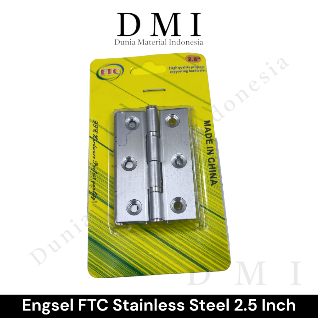 Jual Engsel Pintu FTC Stainless Steel 2.5 Inch | Engsel Jendela | Kupu2 ...