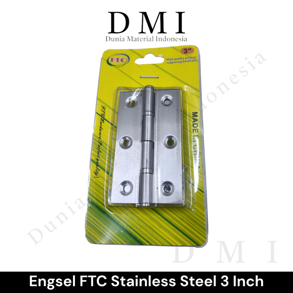 Jual Engsel Pintu FTC Stainless Steel 3 Inch | Engsel Jendela | Kupu2 ...