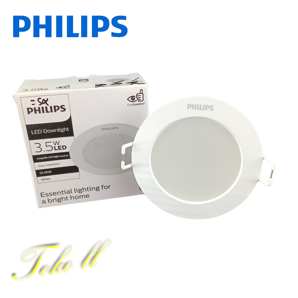 Jual Downlight LED Philips Inbow Bulat 3.5 Watt (Natural 4000K ...