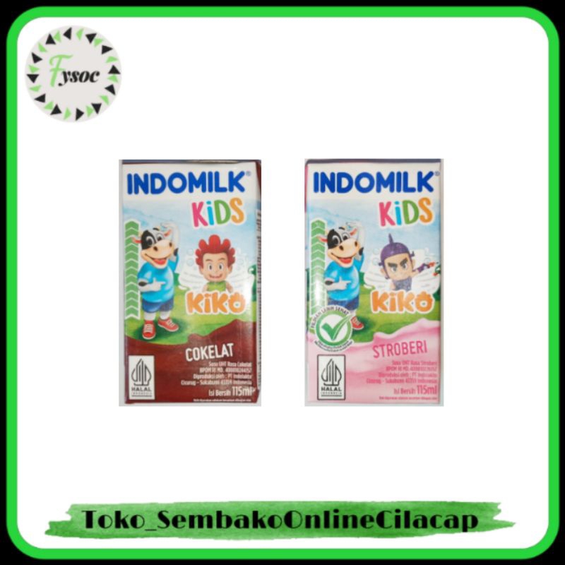 Jual INDOMILK KIDS SUSU UHT 115 ML SUSU KOTAK | Shopee Indonesia