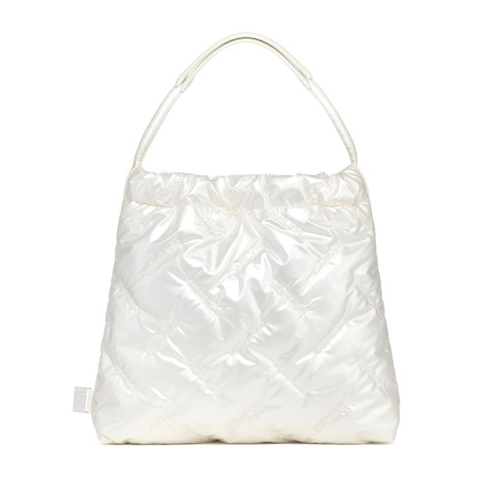 Jual Carlyn Twee Mini Tote Bag White (24 x 25.5 x 9cm) | Shopee Indonesia