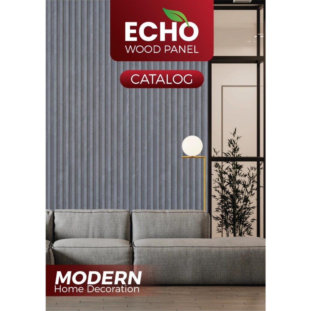 Jual Echo Wood Panel E Motif Kayu Salur Panel 3D Kisi-Kisi Partisi Dinding | Shopee Indonesia