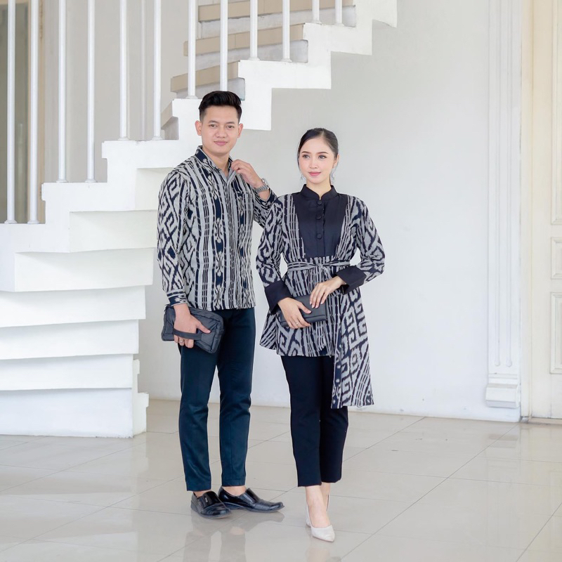 Jual SARIMBIT TENUN - COUPLE TENUN - TUNIK TENUN - TUNIK - KEMEJA TENUN ...