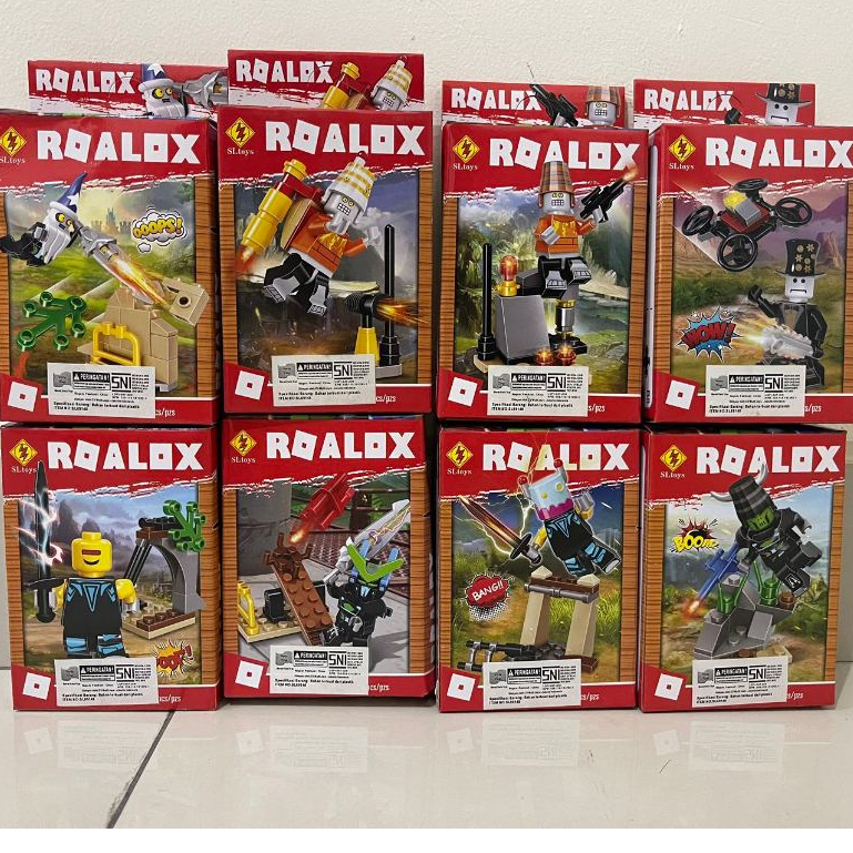 Jual Bricks Block roblox , super mario , duck anak mainan toys | Shopee ...