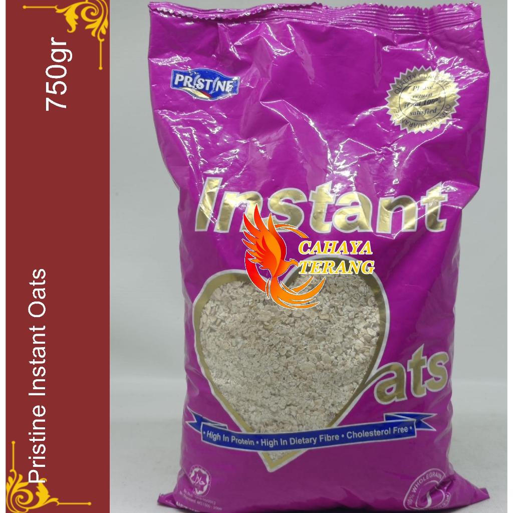 Jual Oatmeal Pristine Instant Oat 100% Wholegrain 750 gr - Oatmeal ...