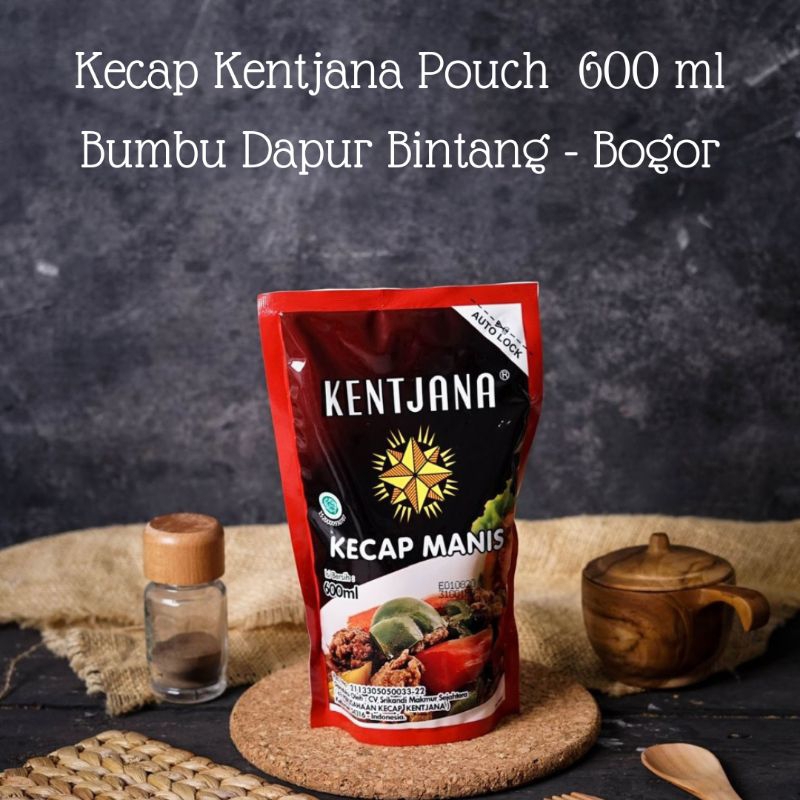 Jual Kecap Kentjana Kencana Khas Kebumen Kemasan Pouch 600 ml Bumbu ...
