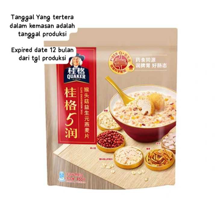 Jual Quaker Five Multi Grain 460 GRAM-518 GRAM | Shopee Indonesia