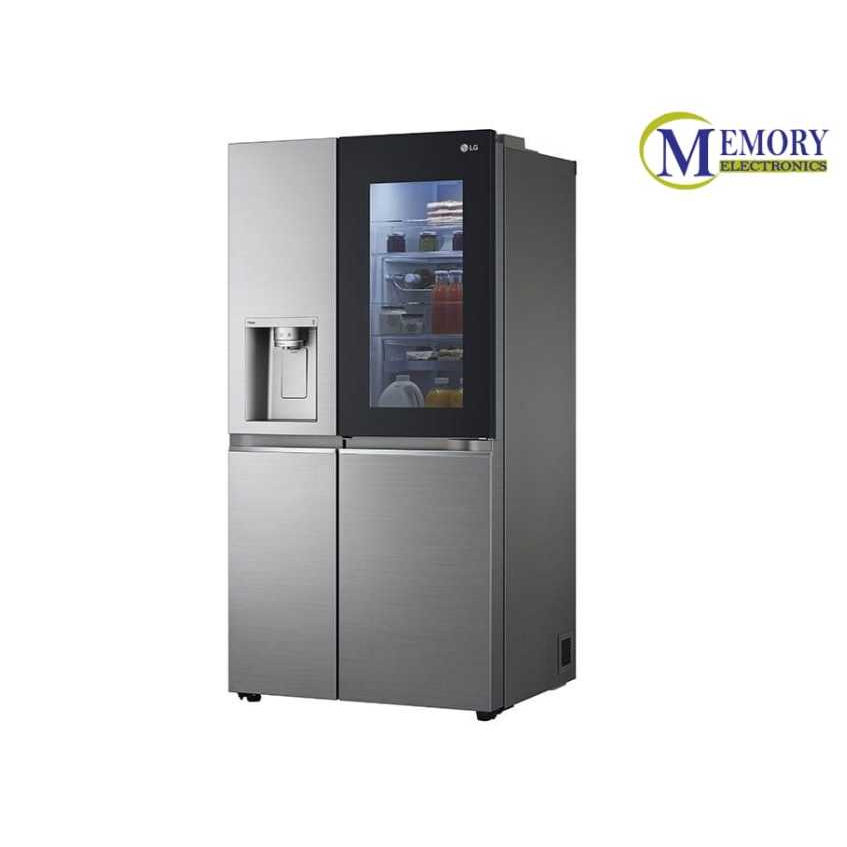 Jual LG KULKAS SIDE BY SIDE INSTAVIEW DOOR IN DOOR GC-X257CSEW 617 Ltr | Shopee Indonesia
