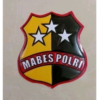 Jual Stiker Embos Timbul Logo MABES POLRI | Shopee Indonesia