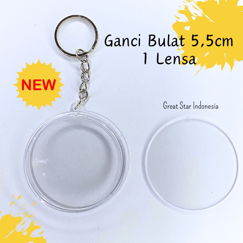 Jual GANCI BULAT 5,5 CM INSERT PAPER 1 LENSA NEW | ECERAN/PCS | Shopee ...
