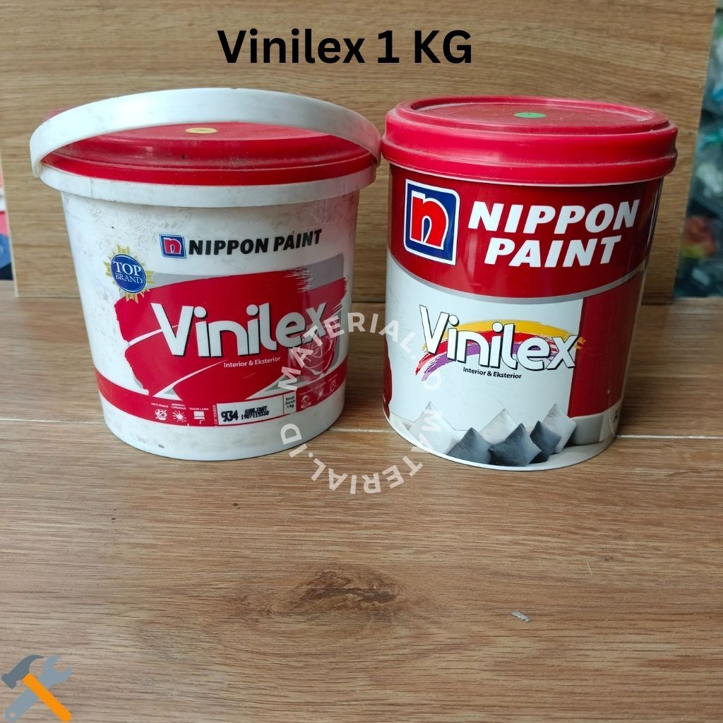 Jual Cat Tembok Vinilex Warna Putih 300 1 Kg Murah Termurah | Shopee ...