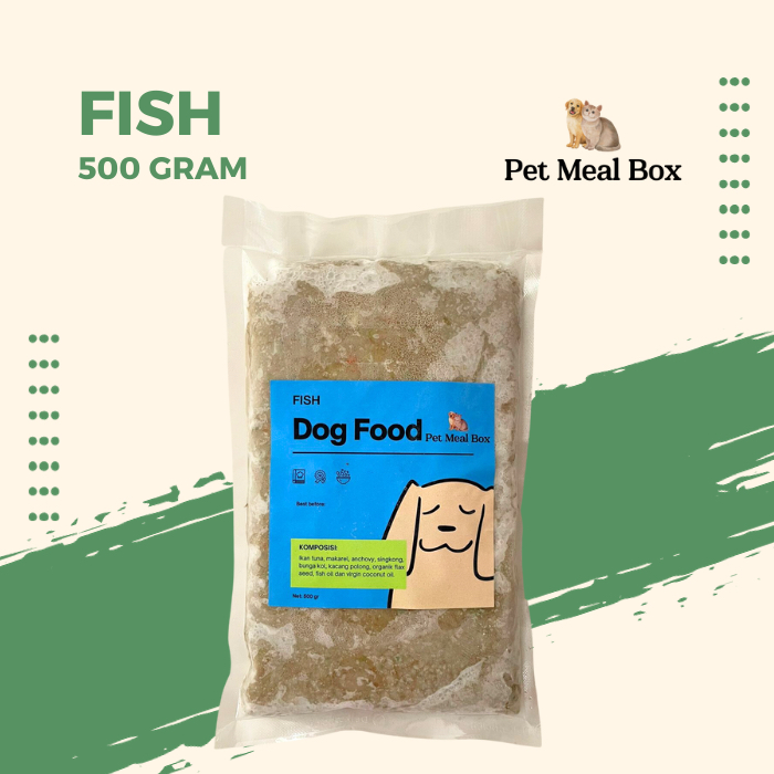 Jual Cooked Dog Food - Fish by Pet Meal Box | Shopee Indonesia