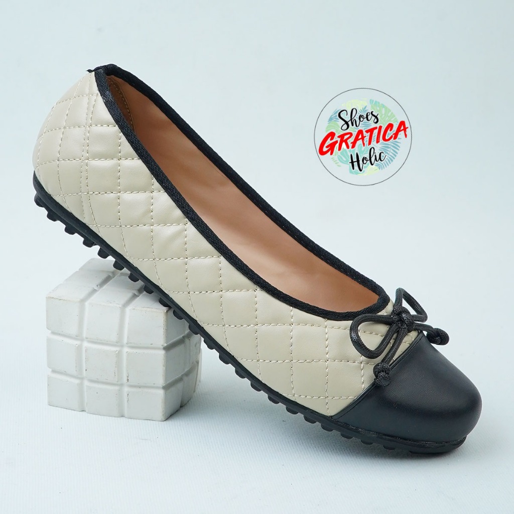 Jual Flatshoes Gratica Terbaru ( Classie ) Sepatu Wanita Ujung Bulat ...