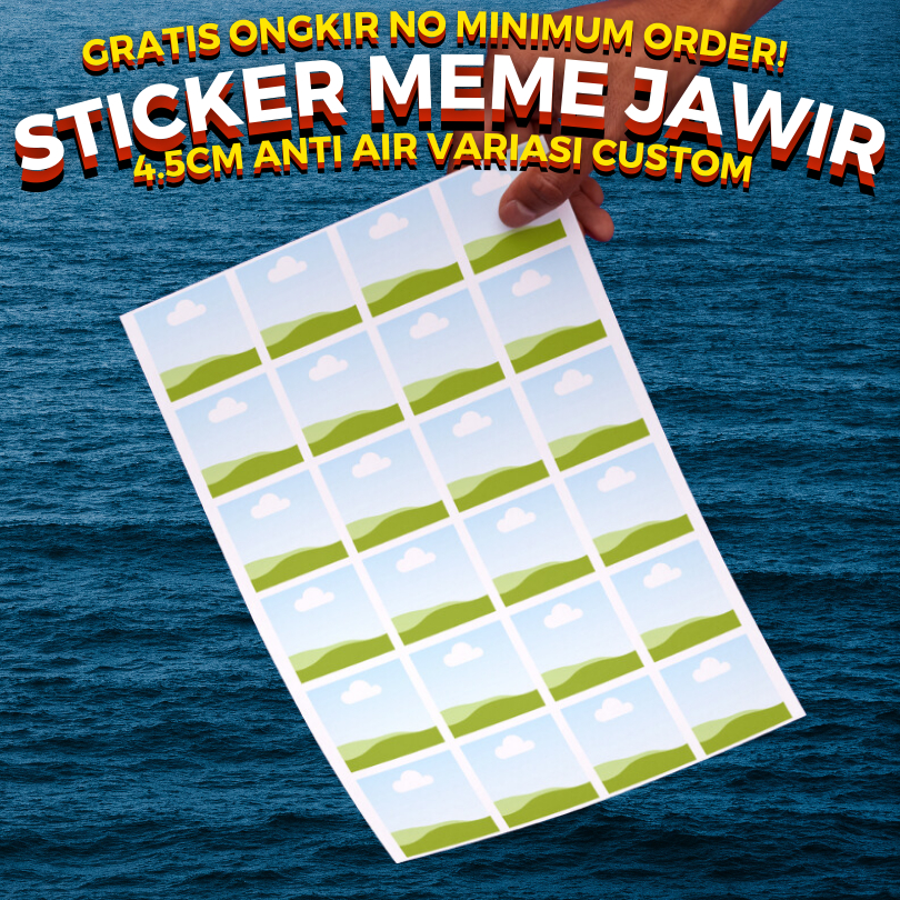 Jual 35 PCS/24 PCS STICKER MEME JAWIR +BUBBLE WRAP (MEME SAFE FOR WORK ...