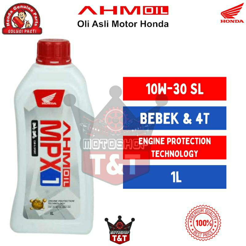 Jual Oli MPX 2 | MPX 1 | SPX 2 Motor Matic Metik Bebek HONDA AHM MPX2 ...